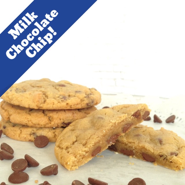 Milk Chocolate Chip Cookie-Blue Chip Cookies Direct